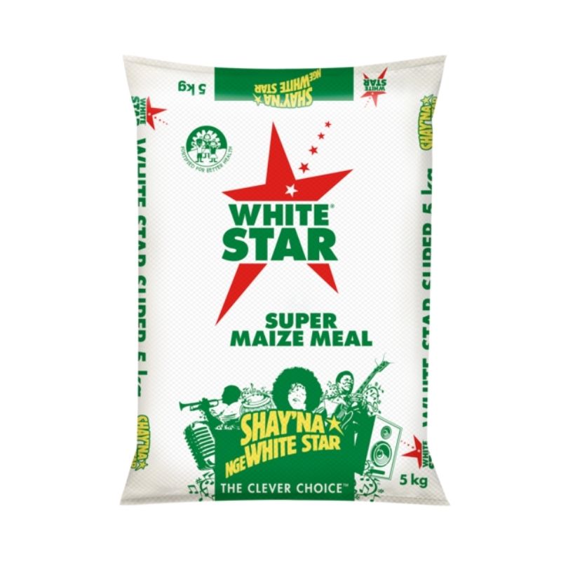 White star maize meal poly 5kg - Striker Meat