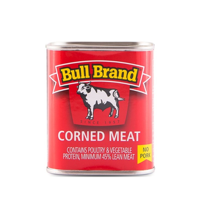 BULL BRAND CORNED MEAT REGULAR 300G (UNIT) - Striker Meat