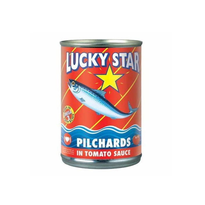 LUCKY STAR PILCHARDS TOMATO 400 G - Striker Meat